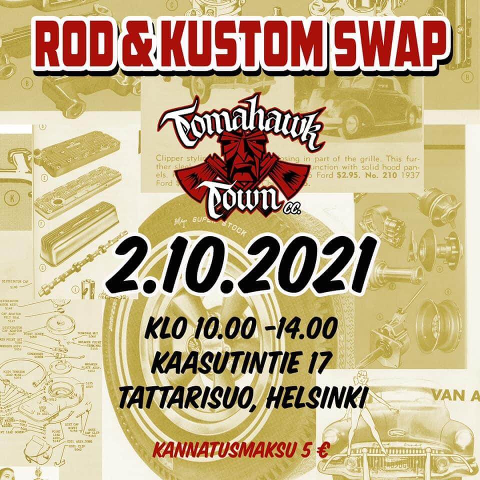 Tomahawk Town Rod & Kustom Swap | Wheels.fi
