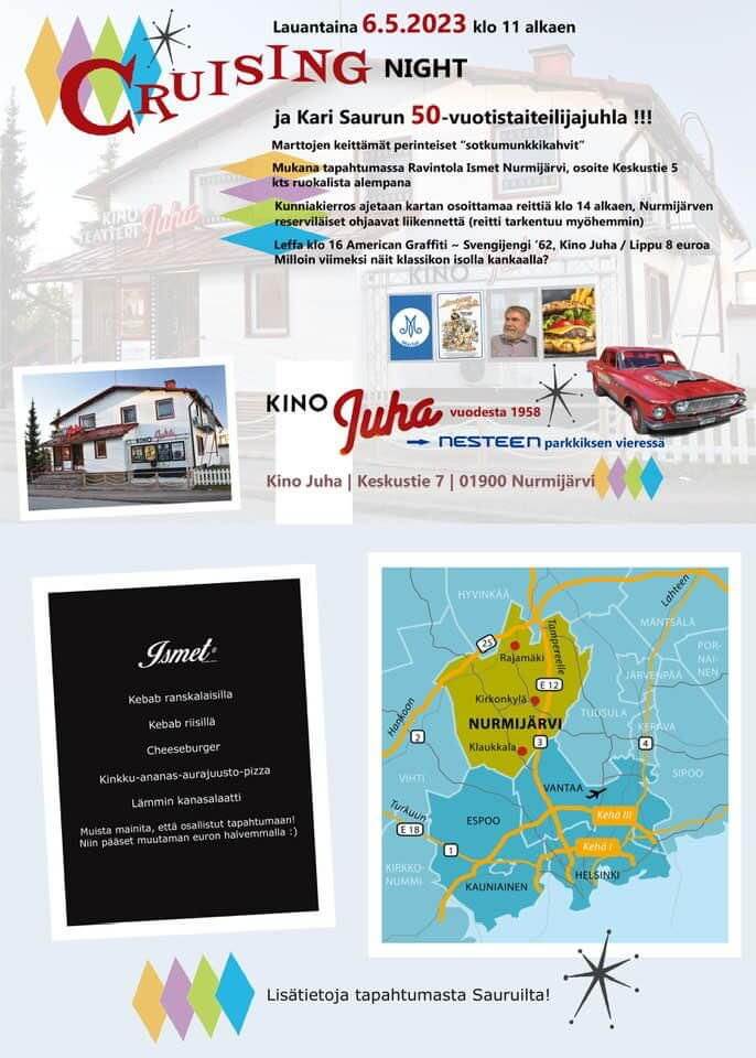 Cruising Night Nurmijärvi | Wheels.fi